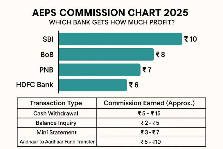 AEPS Commission Chart 2025: Which Bank Gets How Much Profit? - Aeps ...