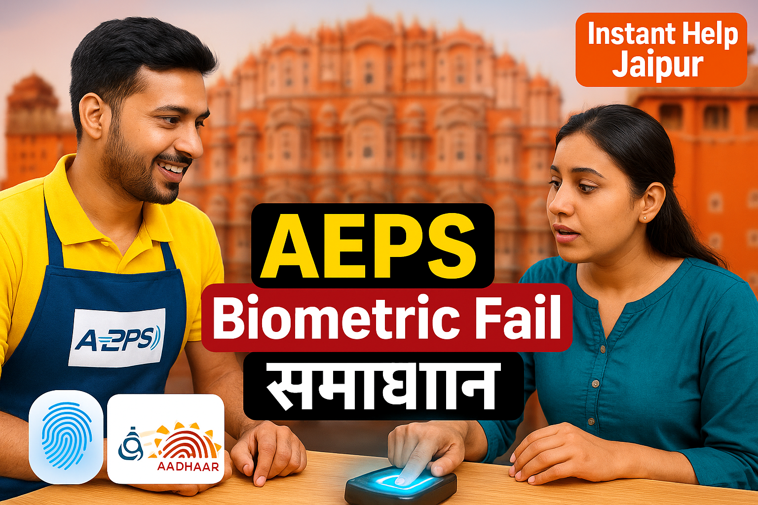 Jaipur AEPS Nearby Agents – Biometric Fail समाधान और Instant Help ...